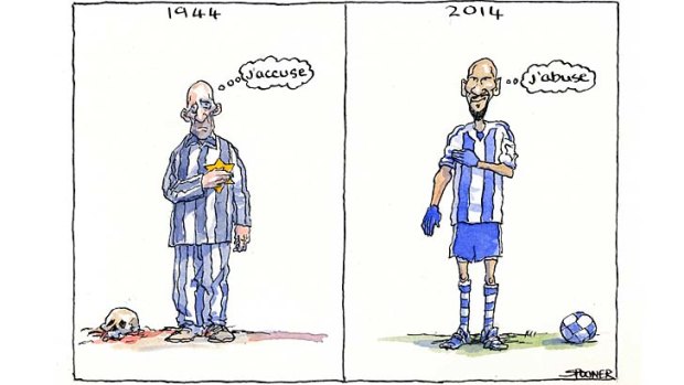 Soccer's no place for anti-Semitic salutes