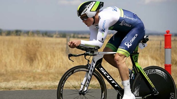 Michael Hepburn hits high road to clinch time-trial title