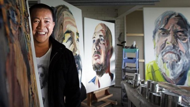 Why comedian Anh Do turned his hand to painting for the Archibald Prize