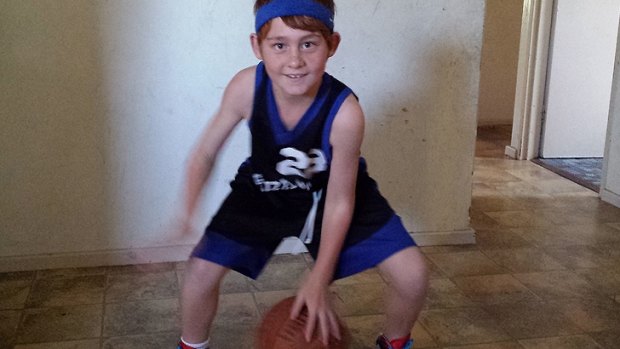 Saxon Matenga, Perth's world record spider dribble basketball boy