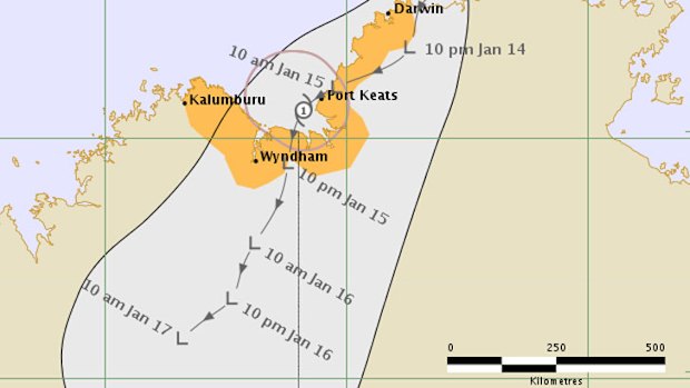 Tropical cyclone Dylan developing and inching towards WA coast