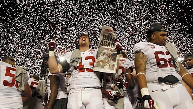 Giant Queenslander helps Alabama roll once more