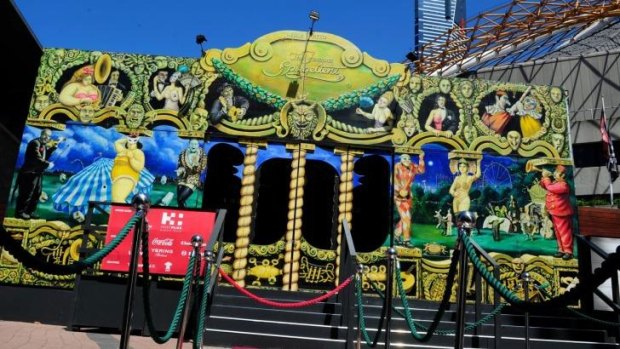 Spiegeltent returns to Arts Centre Melbourne forecourt for comedy festival