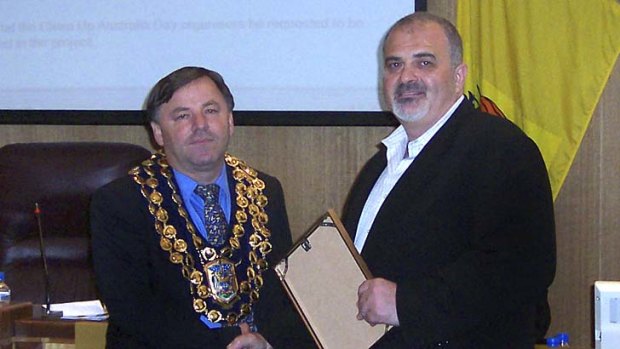 Mayor used developer's boat