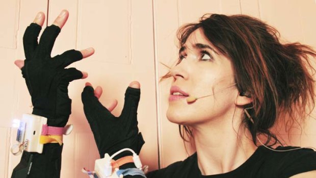 Composer goes solo with glove songs