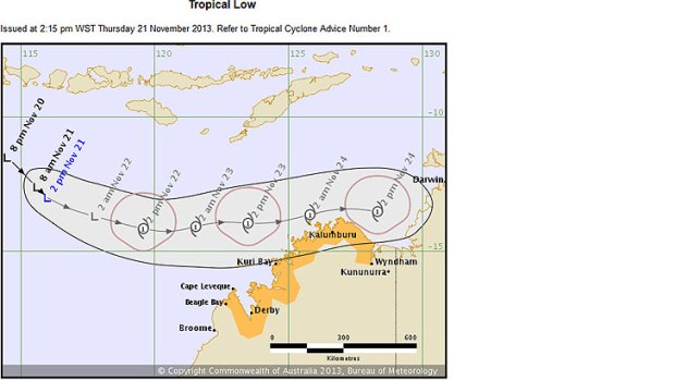 Kimberley braced for weekend cyclone