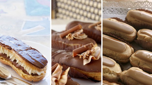 Three of a kind: Eclairs