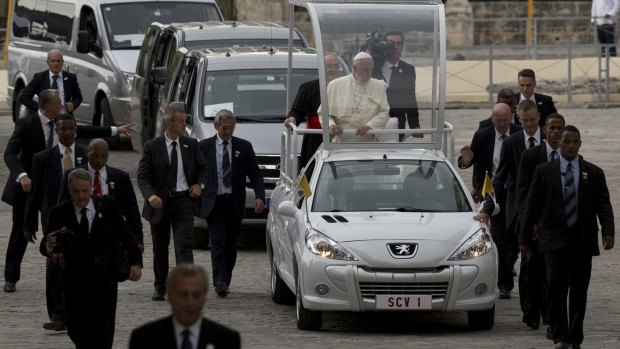 Pope's visit will produce largest security operation in US history