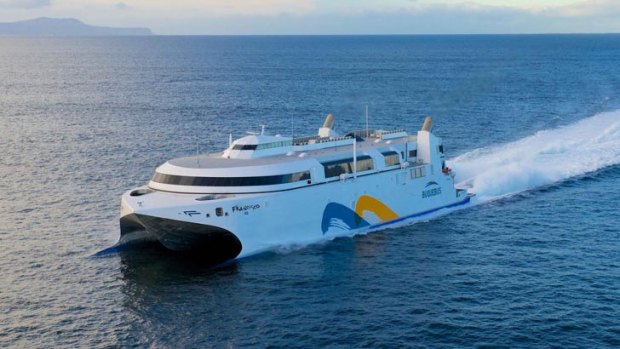 World's 'fastest' passenger vessel built in Hobart
