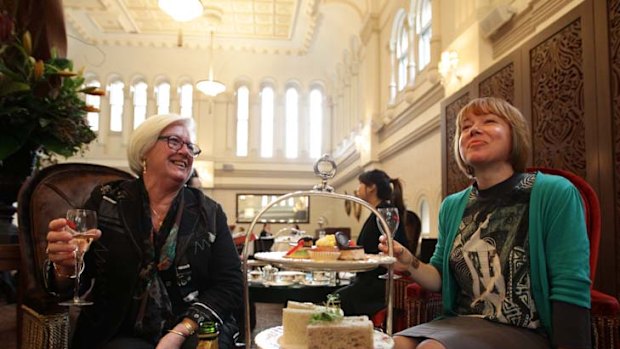 High tea served as customers lash out on luxury