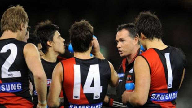 Hird begins the clean-out at Essendon