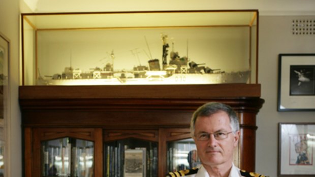 From bearpit to bridge, Captain Collins masters new command