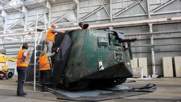 Mephisto the tank kept under wraps for new mission