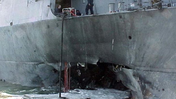 Alleged Cole bomber in court to be read charges