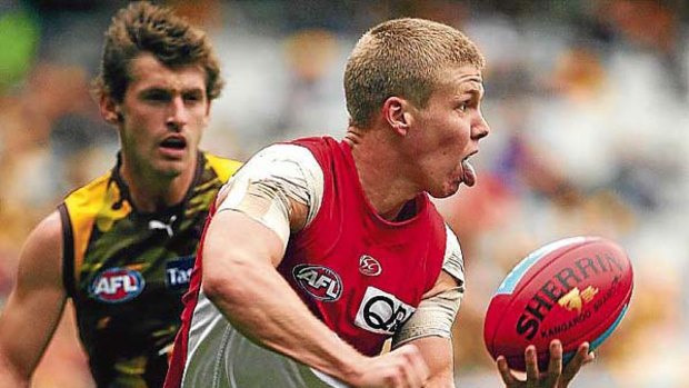 Hard yards pay off for Sydney's Hannebery