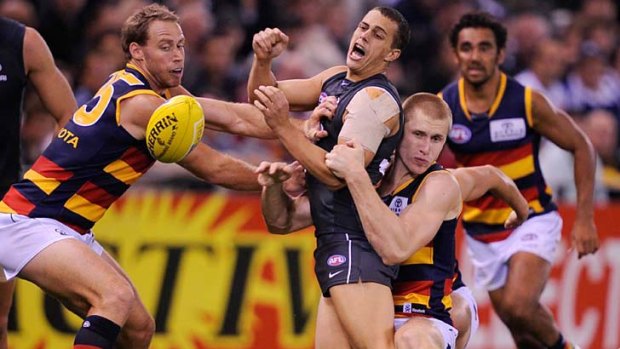 Blues make hard work of winning