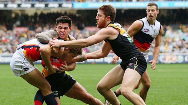 Tigers tear strips off hapless Crows