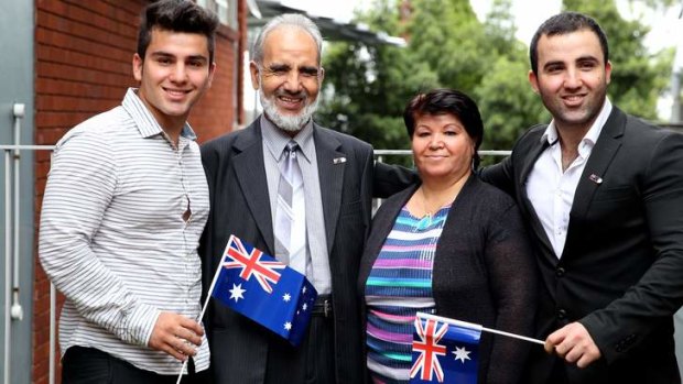 Australia Day celebrations: Citizenship ceremony seals Alami family's ...