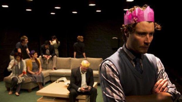 Flat-out farce relies on fancy footwork
