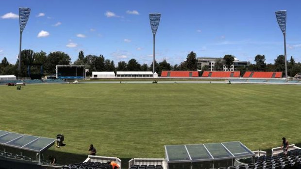 Manuka Oval's new amenities aimed at putting it up with the best grounds