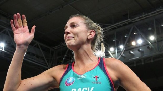 Vixens' veteran Cath Cox goes out on a high