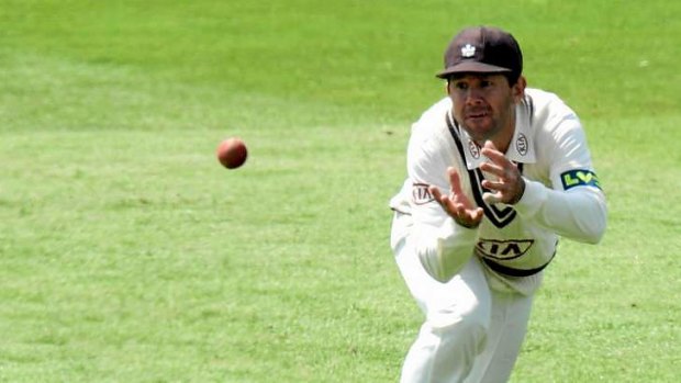 Ponting hits century on Surrey debut