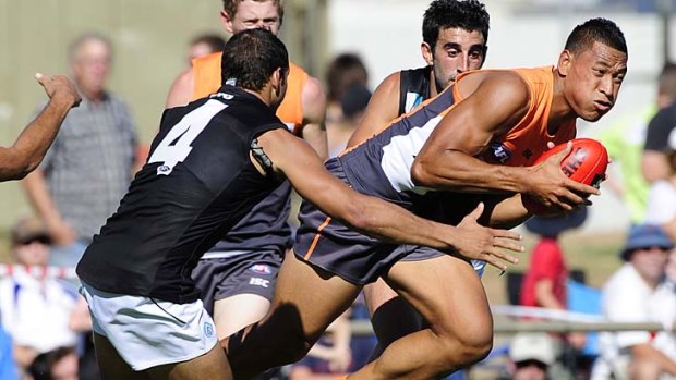 Folau upbeat after taking first steps in new game