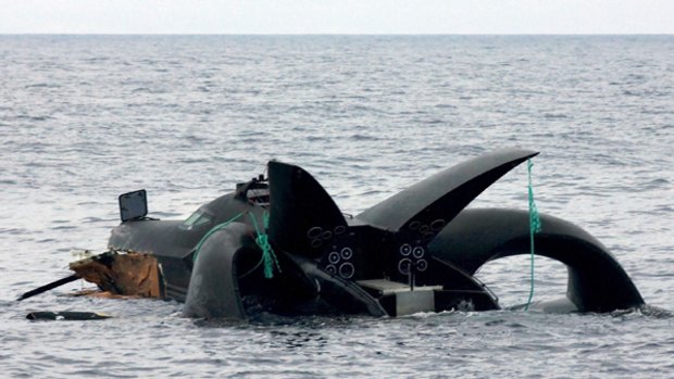 Japan complains over 'oil-leaking' Ady Gil