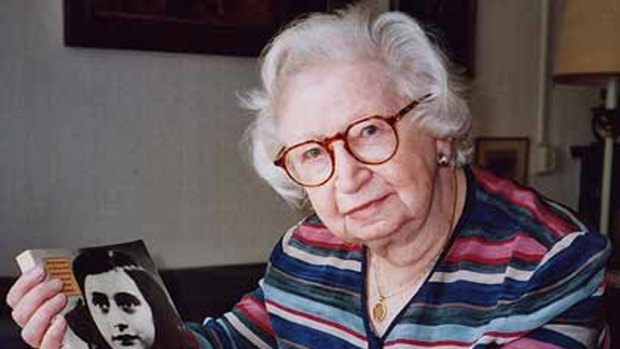 Rescuer of Anne Frank's diary is 100