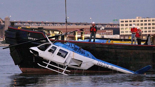 Tourists killed in overloaded helicopter