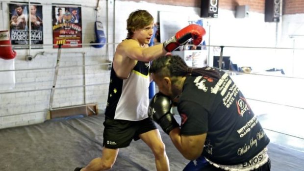 Daniel Tranter learns to pack a punch in pool