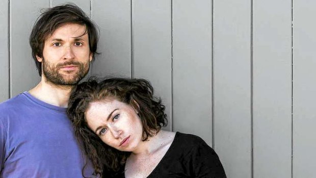 Modern-day Orpheus suspended between page and stage