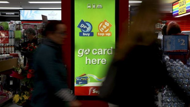 Push to top up Go Cards at all EFTPOS machines