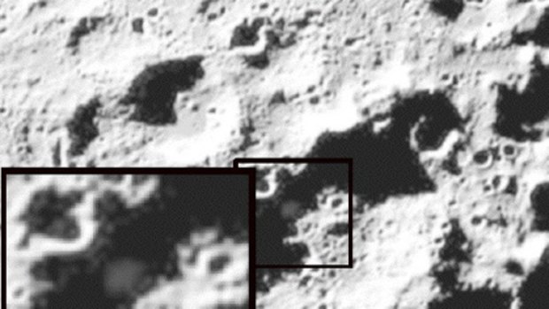Water found on the moon