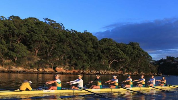 Rowing team Australia's biggest