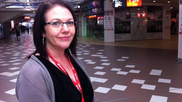 Bystanders pull man from train tracks