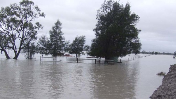 Ten rescued, hundreds cut off by floods