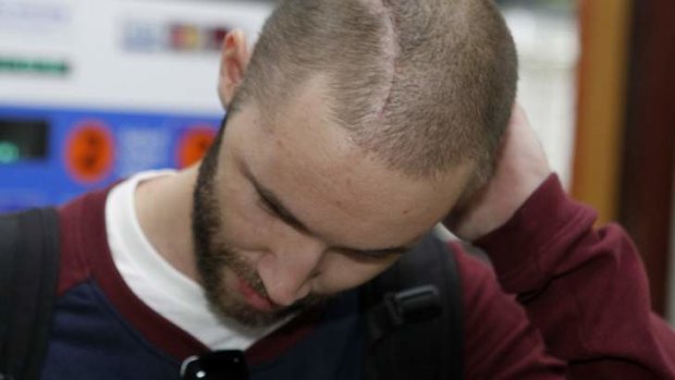 Simon Cramp threw first punch in George Street melee: lawyer