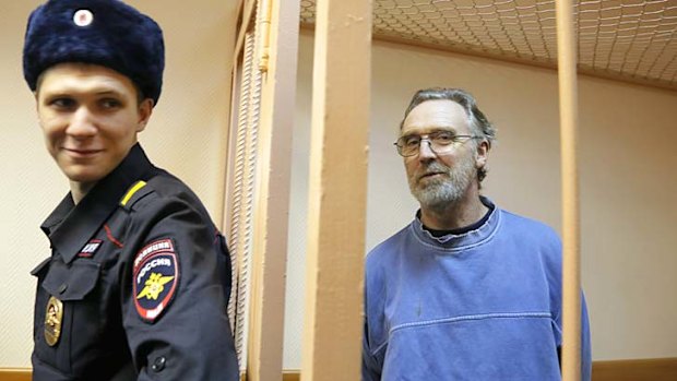 Colin Russell: Greenpeace activist can't wait to get home