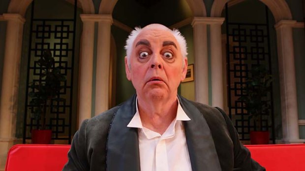 It's not over until the roly-poly man plays it for laughs