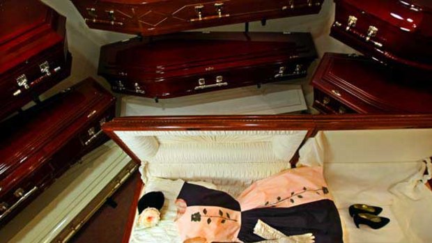 Coffin couture: dressing for the final farewell