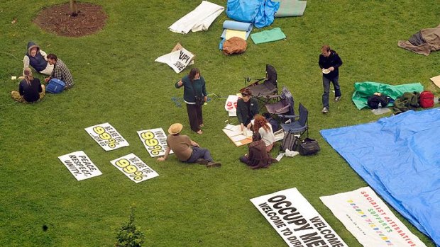 Occupy Melbourne moves to Treasury Gardens