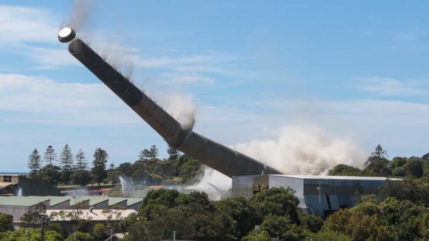 After 50 years, Port Kembla blows its stack