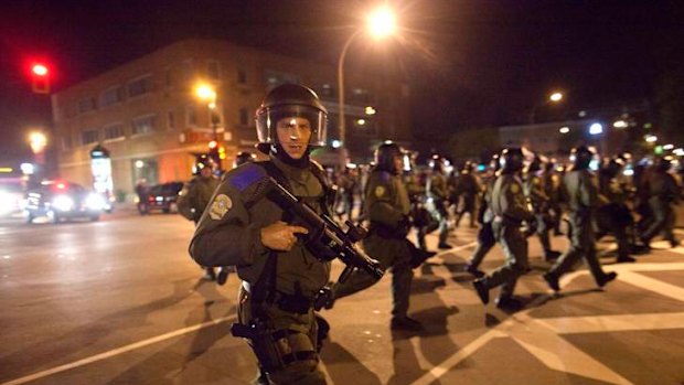 Quebec students send police a message