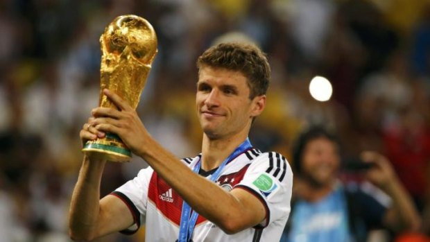 German soccer players partied so hard, they broke their World Cup trophy