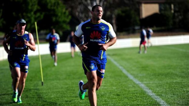 Trim David Shillington keen to flex muscle for Canberra Raiders
