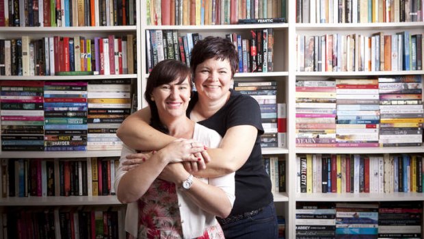 Two of us: Katherine Howell and Benette Hibbins