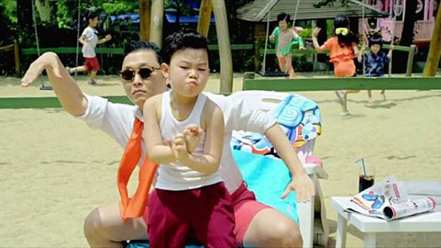 Little Psy's got his own big boy moves