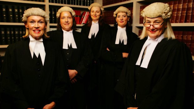 Female barristers push for equal pay