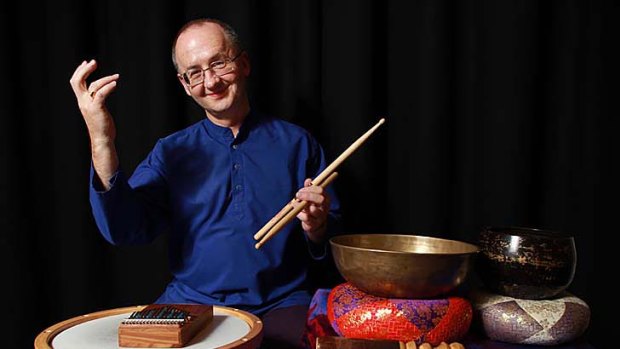Drummer taps into rhythm of tranquillity